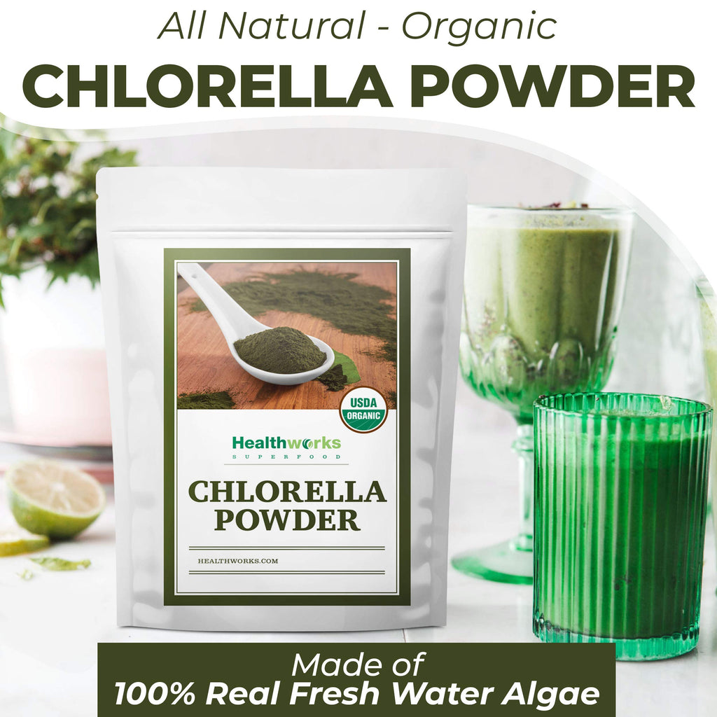 chlorella powder for healthy digestion
