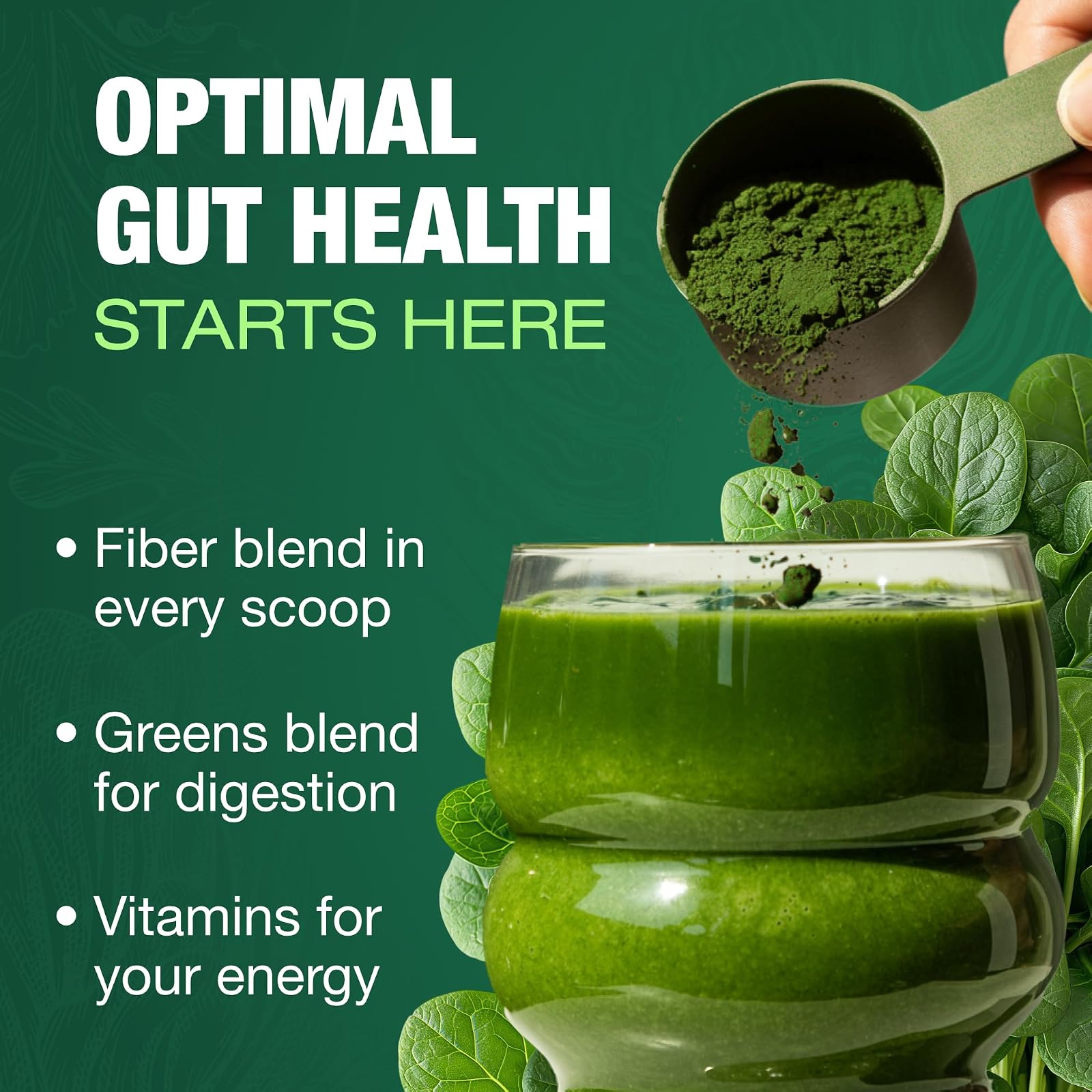 Chlorella powder for immune support