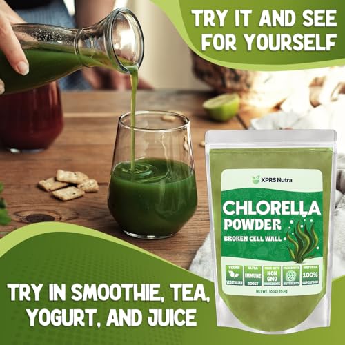 chlorella powder for skin health