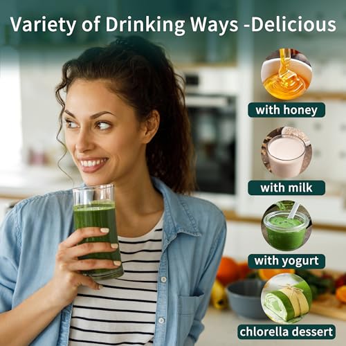 chlorella powder for youthful skin