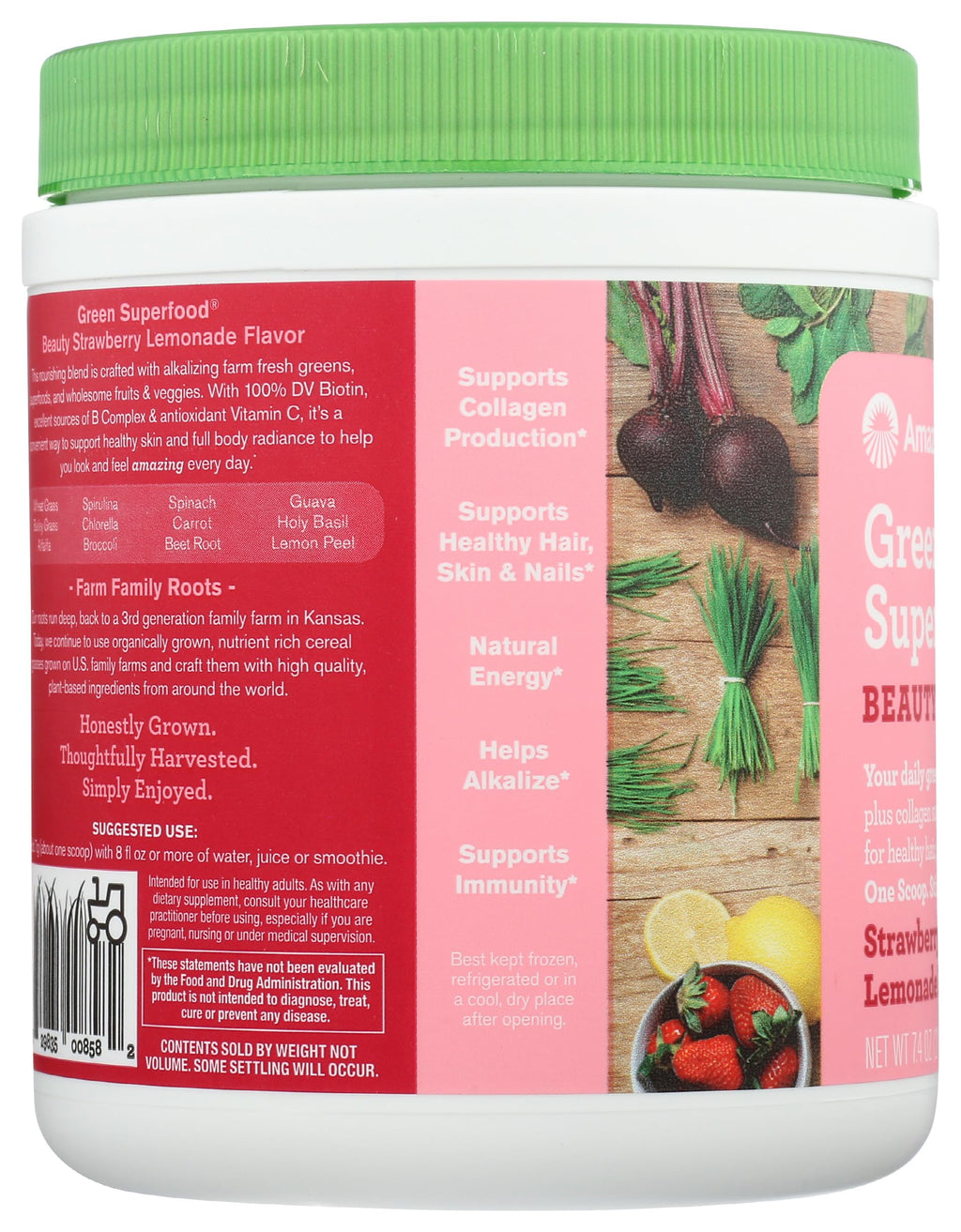 Chlorella spirulina blend for beauty boost