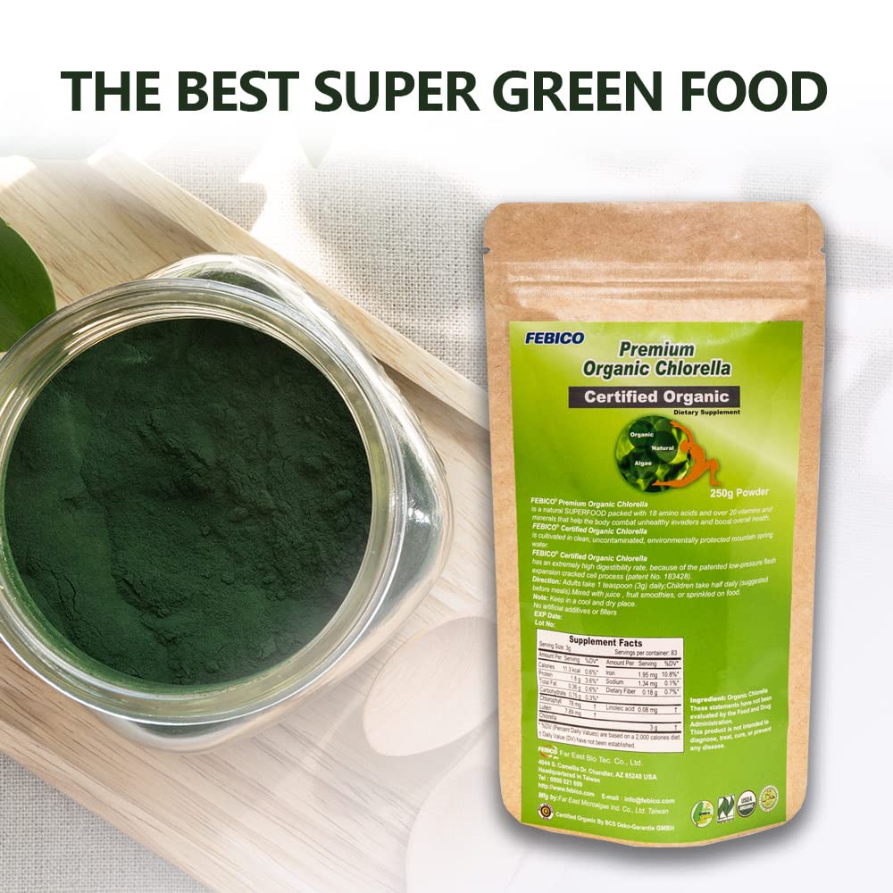 chlorella spirulina blend for detox