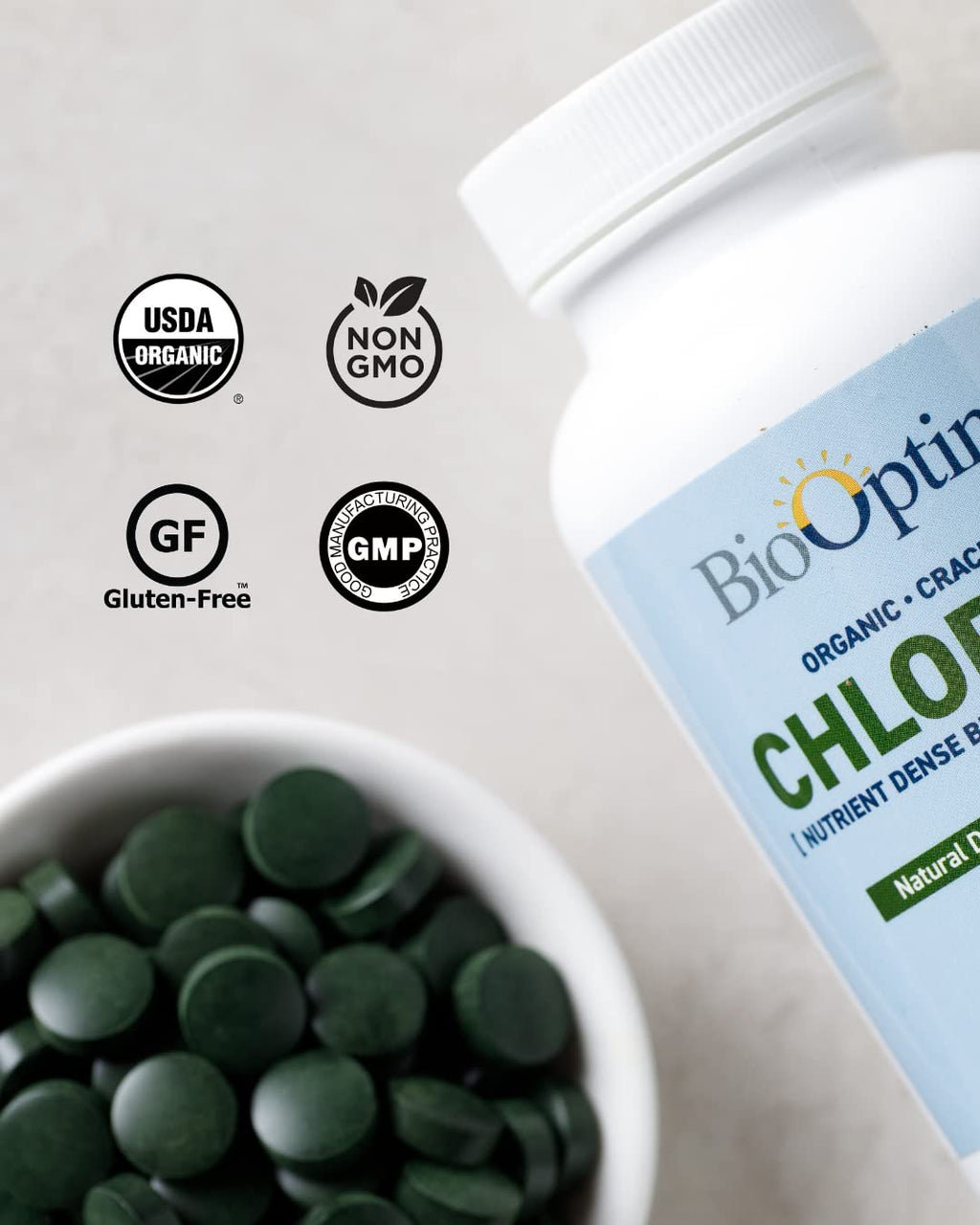 Chlorella spirulina blend for fitness enthusiasts
