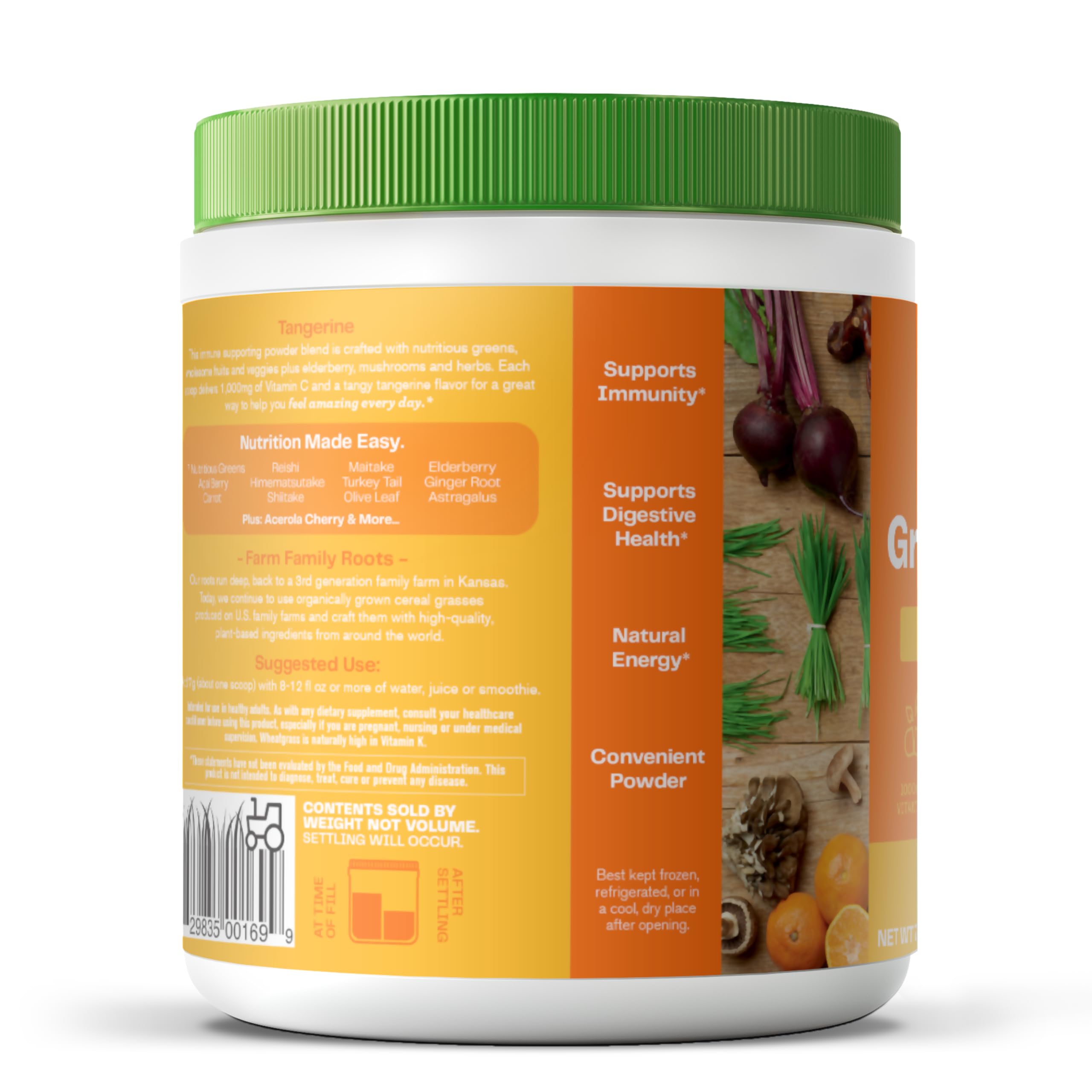 Chlorella spirulina blend for health
