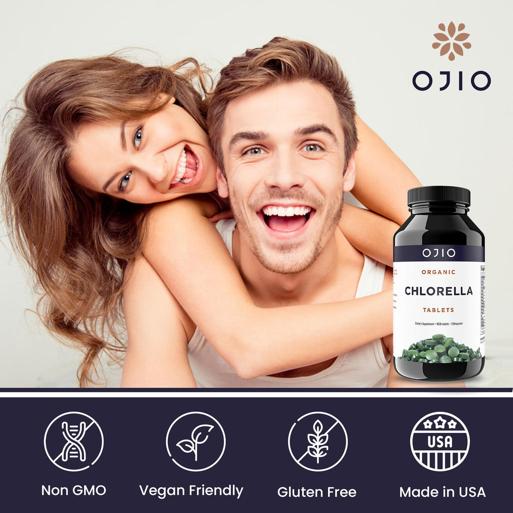 chlorella spirulina blend for health