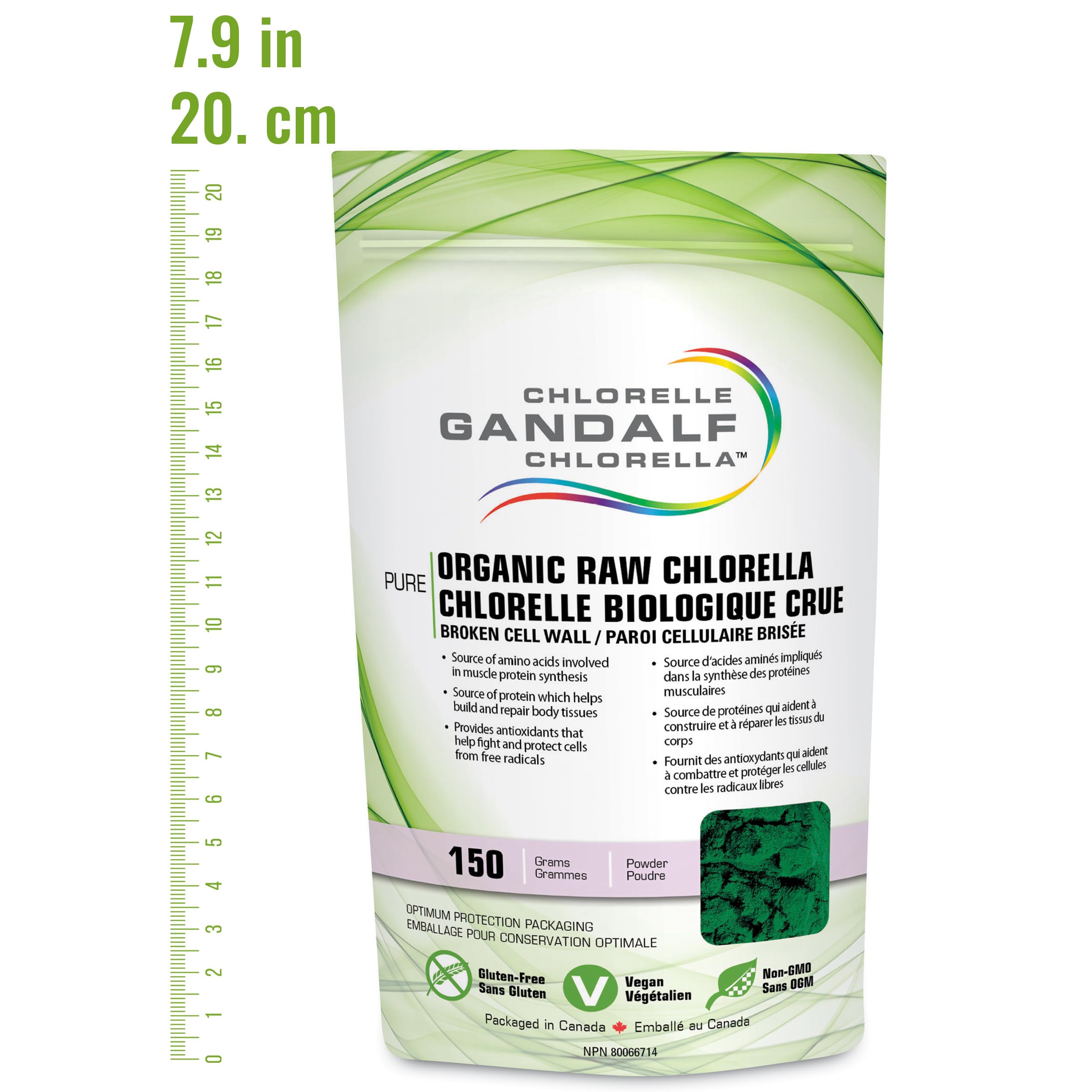 Chlorella spirulina blend for vitality