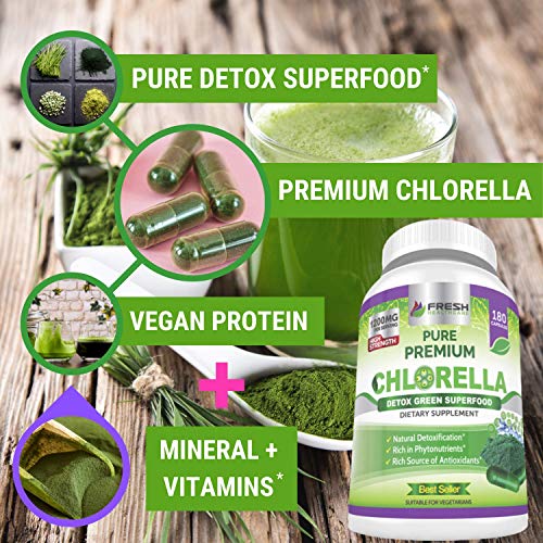 chlorella spirulina blend for vitality