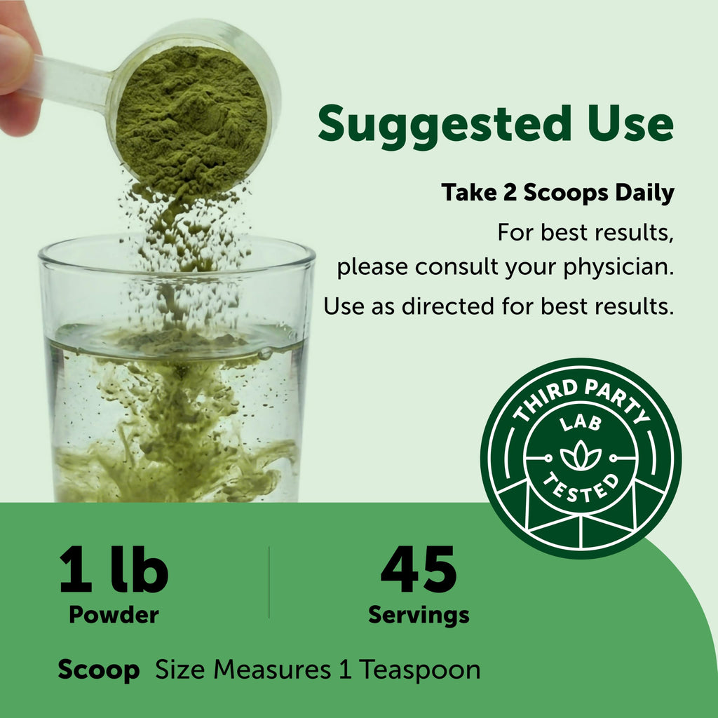 chlorella spirulina blend for vitality