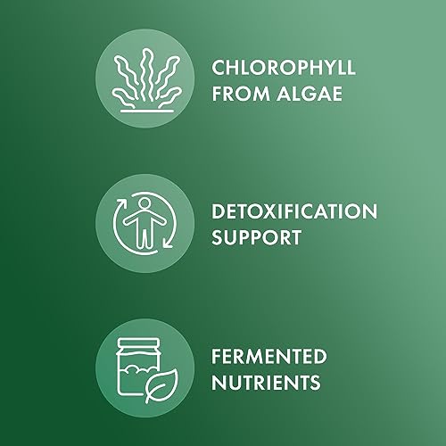 Chlorella spirulina blend for vitality