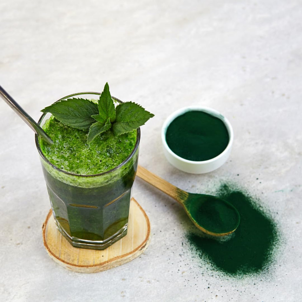 chlorella spirulina blend for wellness