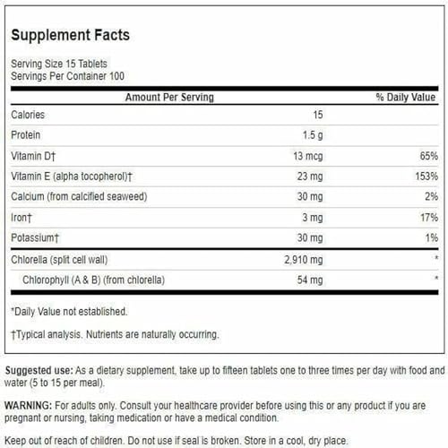 chlorella spirulina for enhanced nutrition