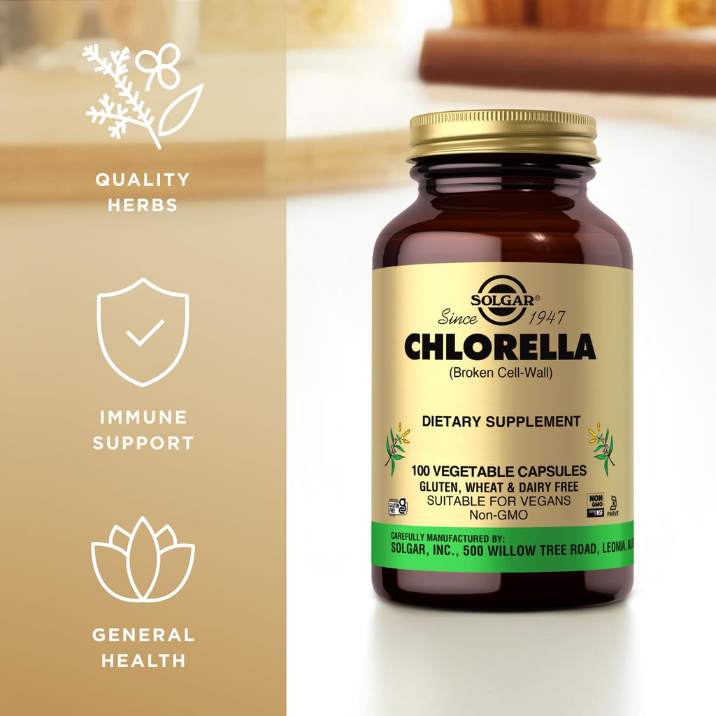 Chlorella spirulina for enhanced vitality
