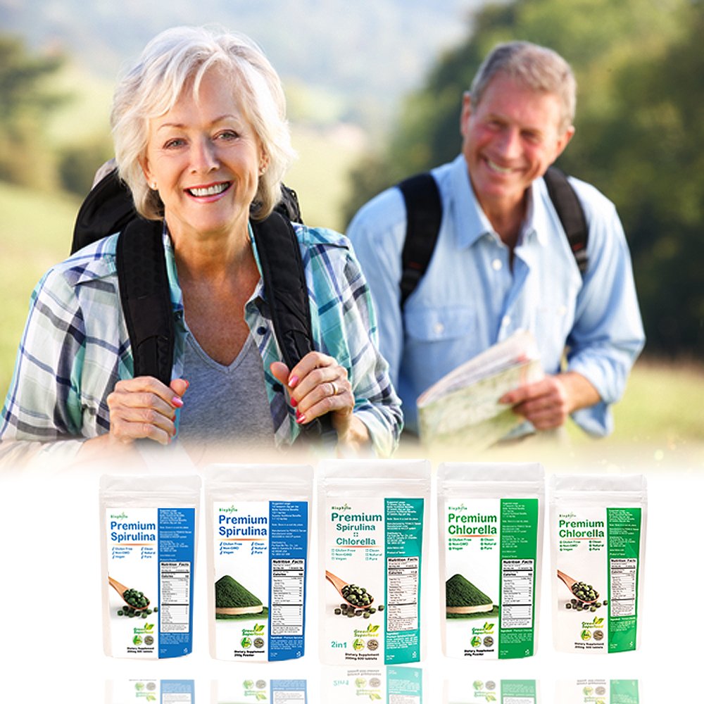 Chlorella spirulina for immune support