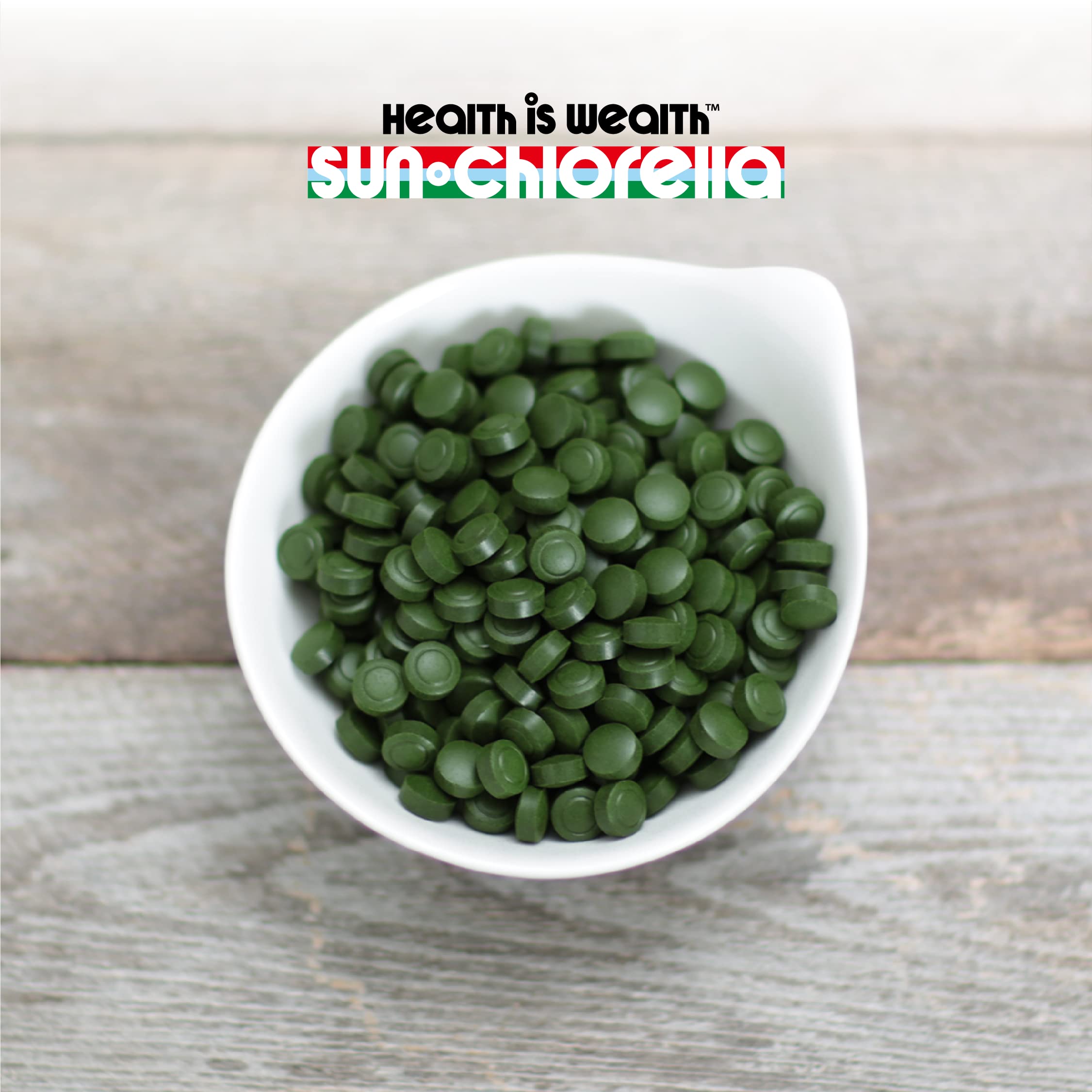 Chlorella superfood for overall health