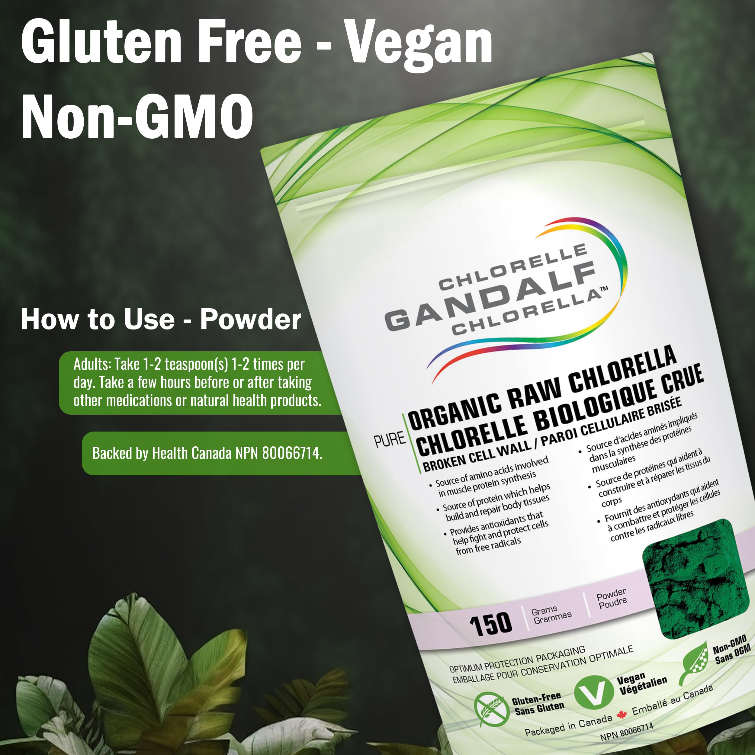 Chlorella supplement for athletes