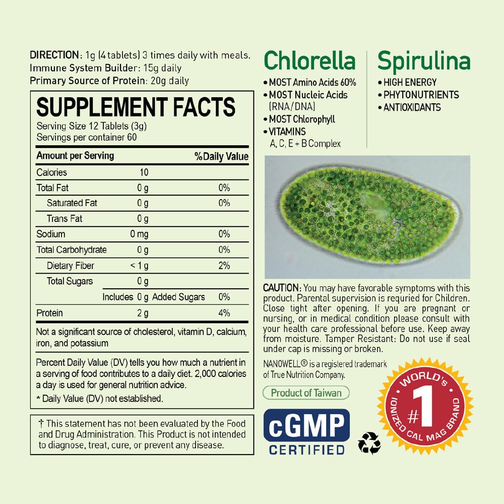 chlorella supplement for daily wellness