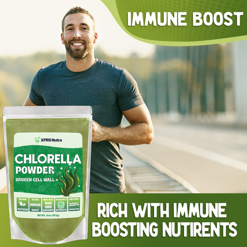 chlorella supplement for plant-based diets