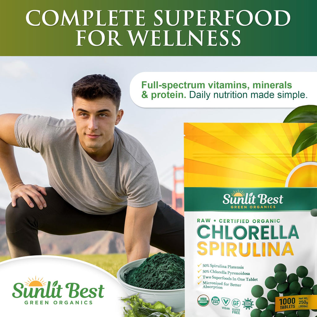 chlorella supplements for immune health