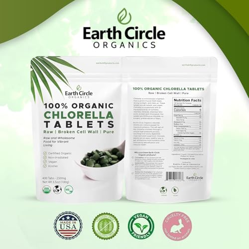 chlorella tablets for active lifestyles