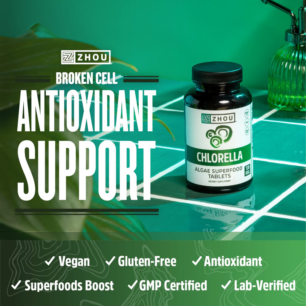 chlorella tablets for immune support