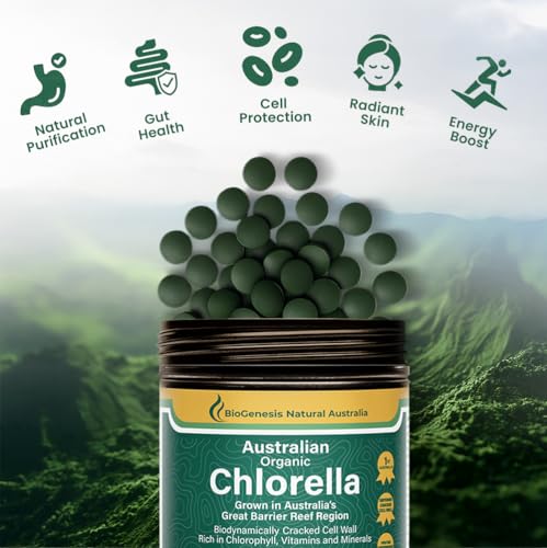 Chlorella tablets for natural wellness