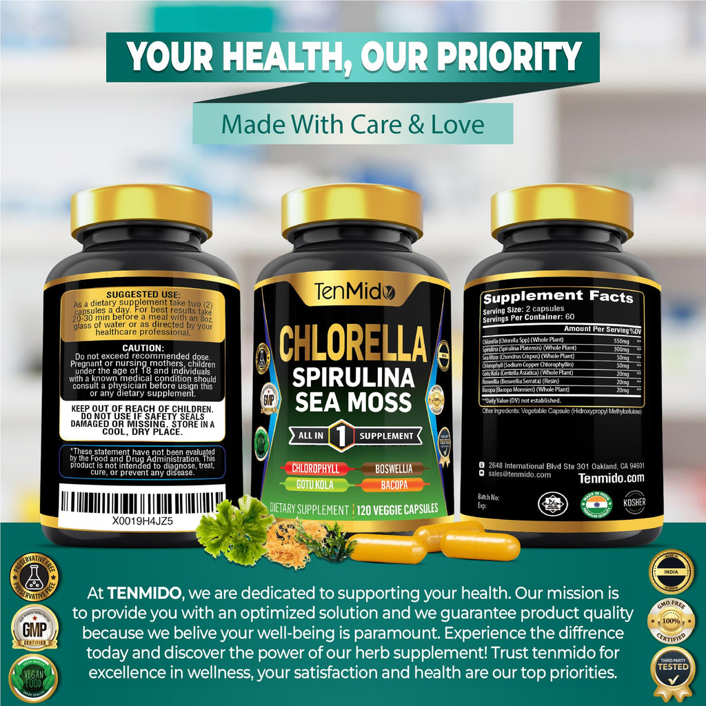 chlorella vulgaris for enhanced immune function
