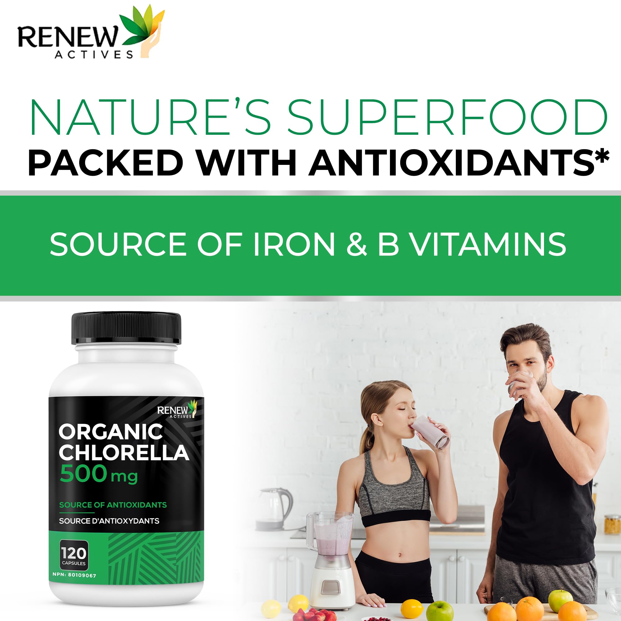 chlorella vulgaris for immune support
