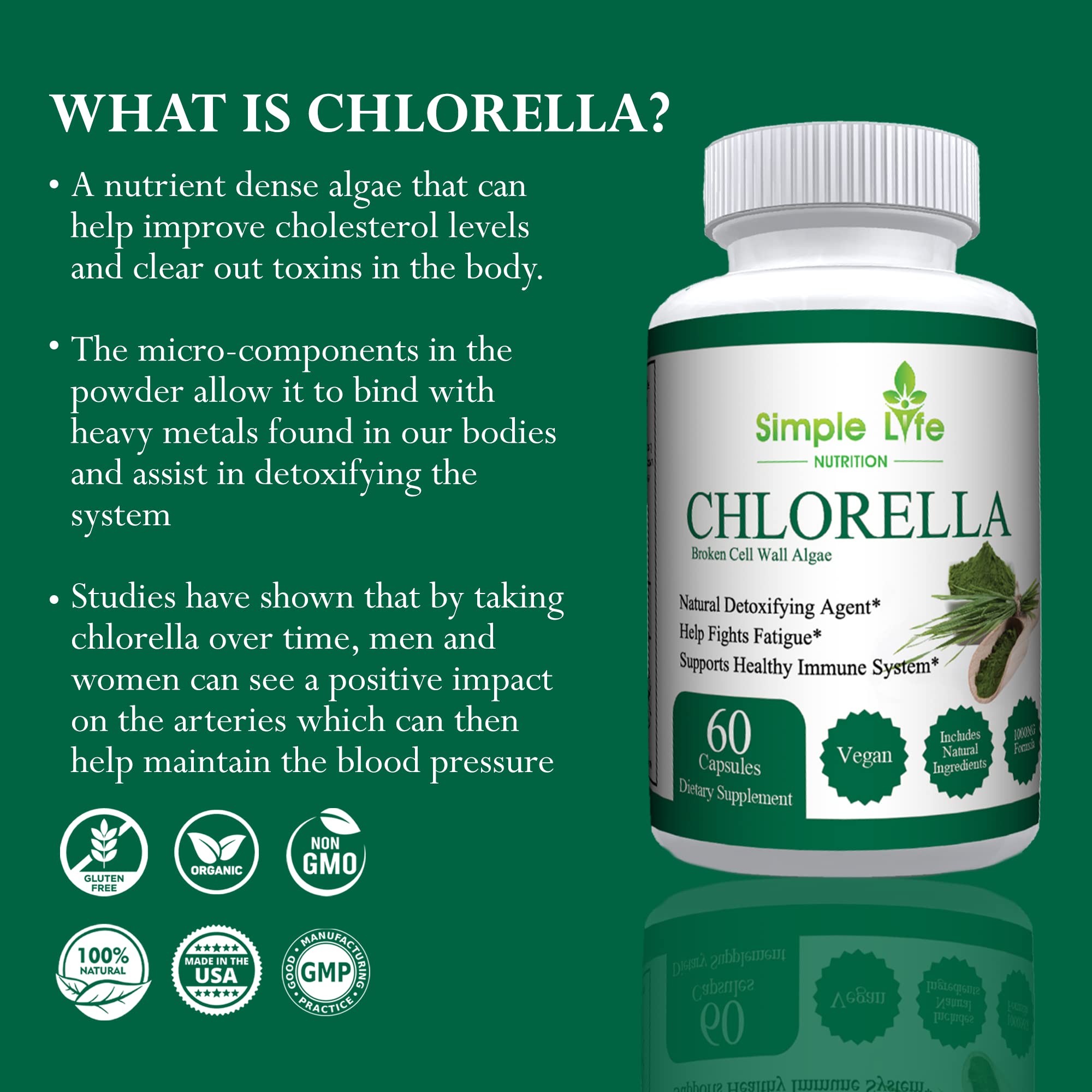 chlorella vulgaris for immune support