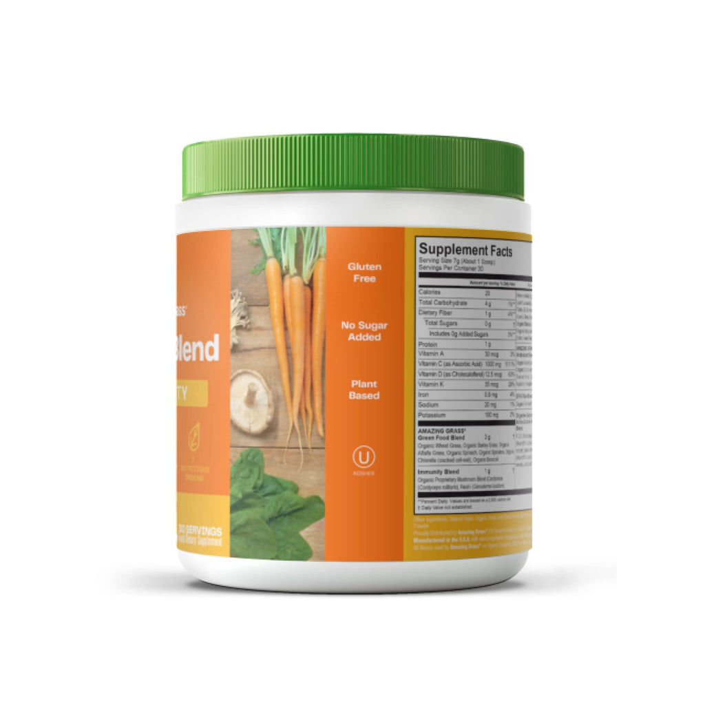 Chlorella with vitamin C benefits