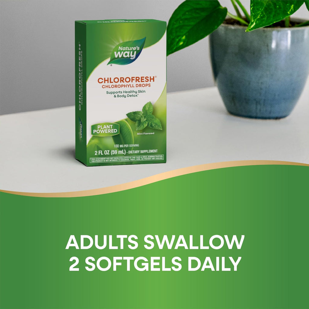 Chlorofresh chlorophyll for digestive health