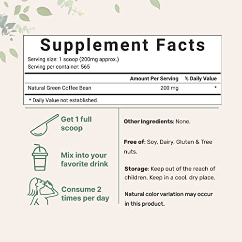 chlorogenic acid green coffee bean extract