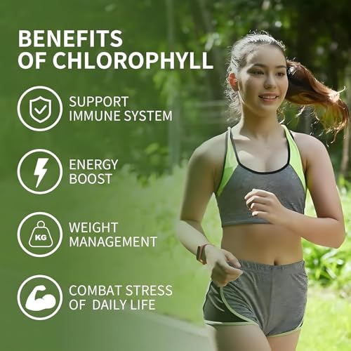 Chlorophyll and black seed oil synergy
