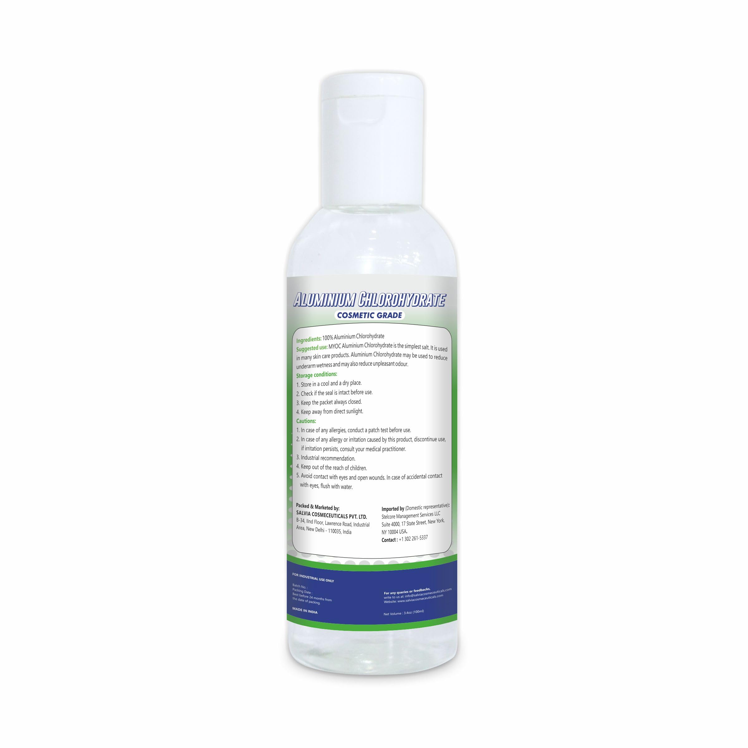 chlorophyll antiperspirant for roll-ons