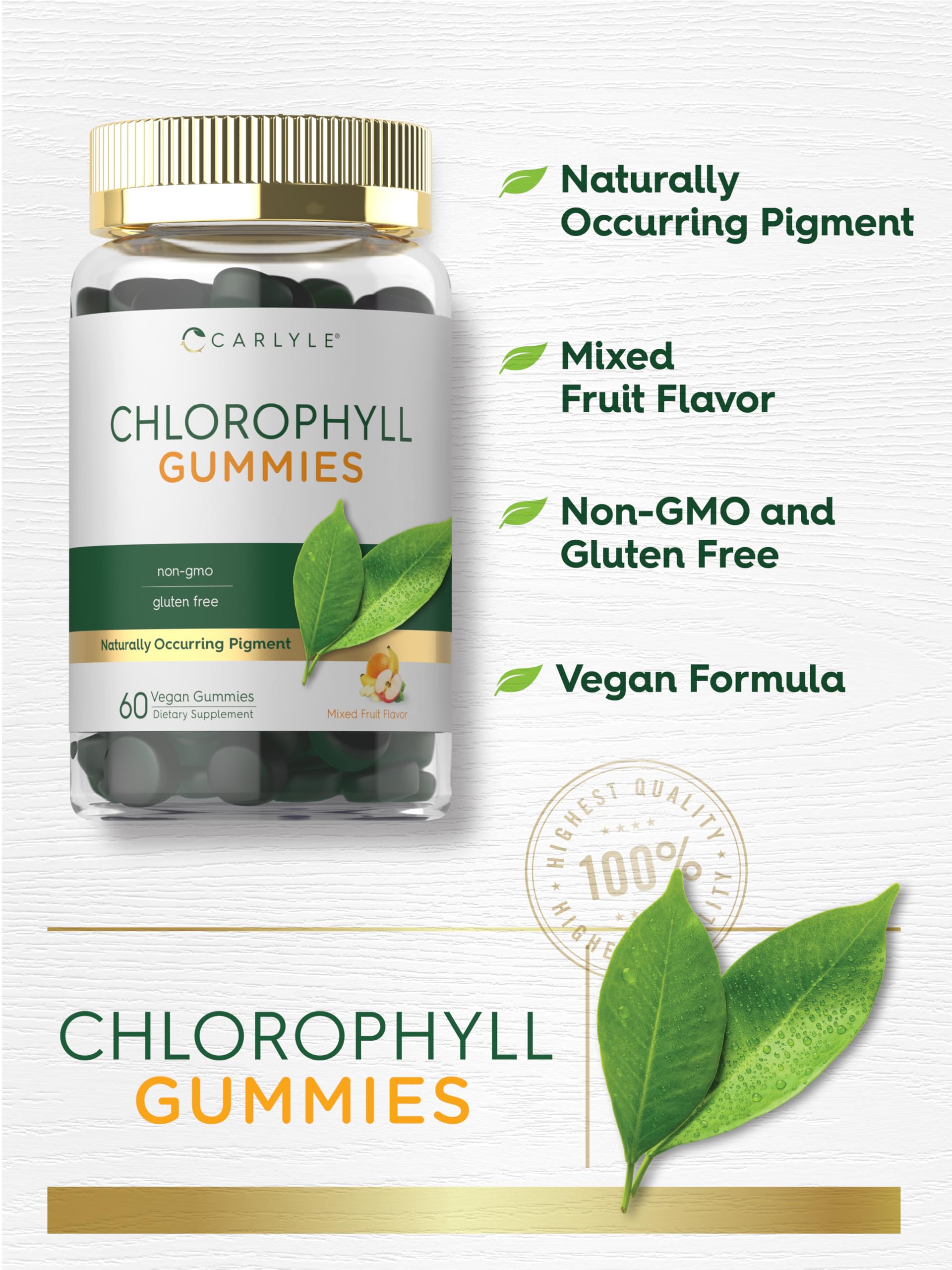 Chlorophyll benefits for women's health