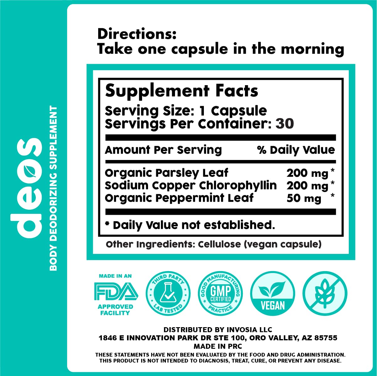 chlorophyll brand for quality assurance