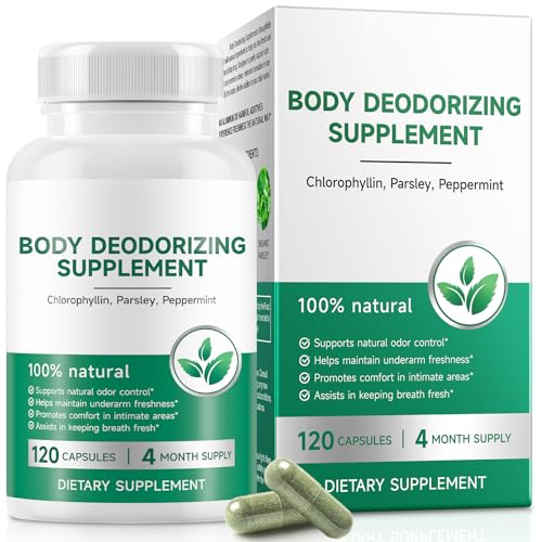 Chlorophyll capsules for detox support