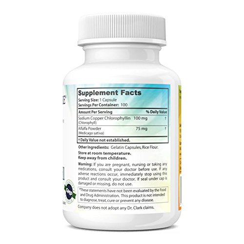 chlorophyll capsules for energy boost