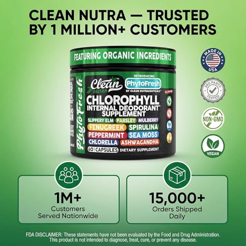 chlorophyll capsules for improved gut health