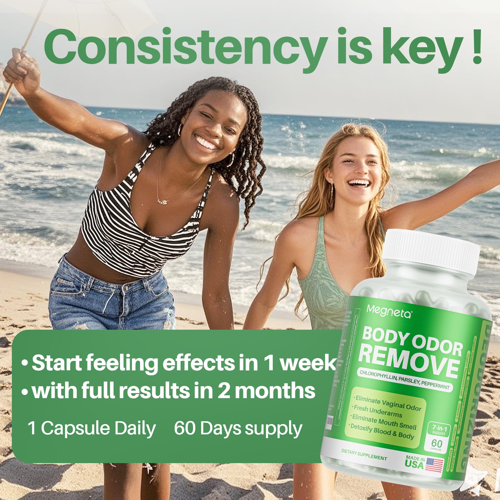 Chlorophyll capsules for overall health