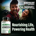 Chlorophyll capsules for overall vitality