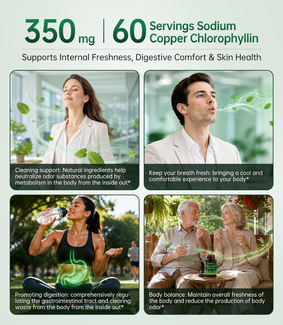chlorophyll capsules for skin health