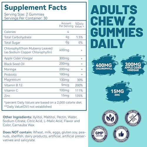chlorophyll chewables for fresh breath