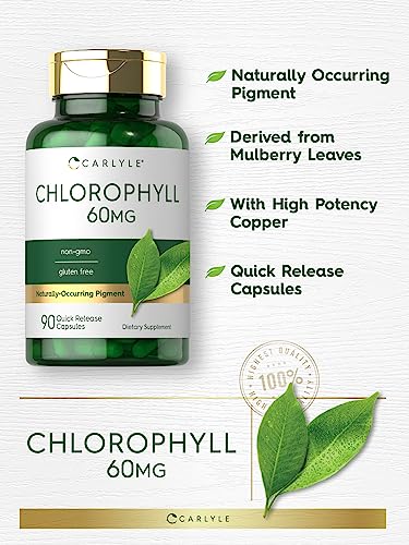 Chlorophyll complex with copper benefits