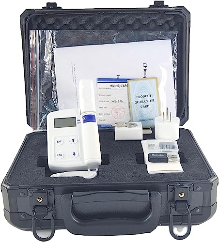 Chlorophyll content tester for gardening