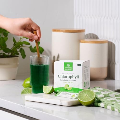 Chlorophyll drops benefits for overall health