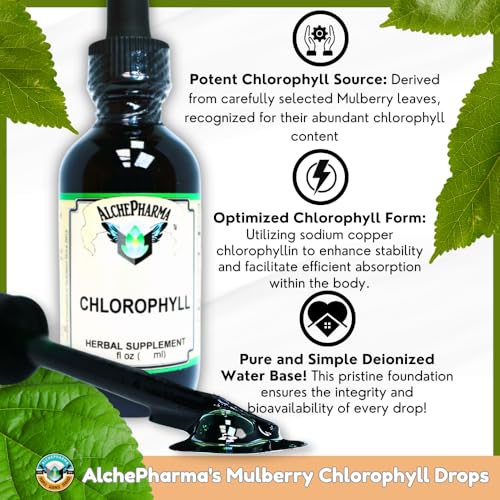 chlorophyll drops benefits for skin
