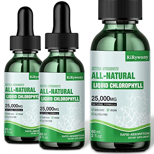 chlorophyll drops for body odor