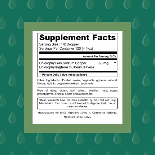 chlorophyll drops for daily detox