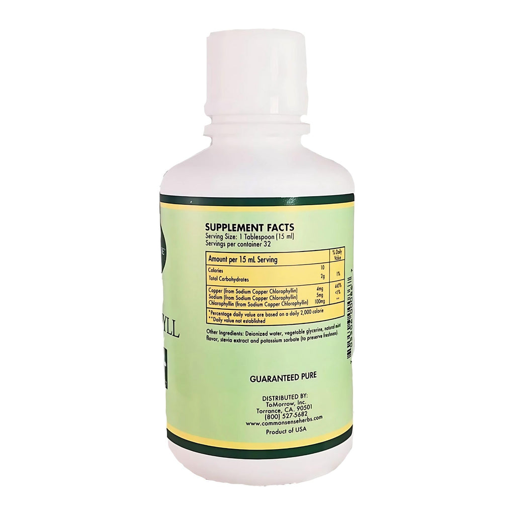 chlorophyll drops for detox support