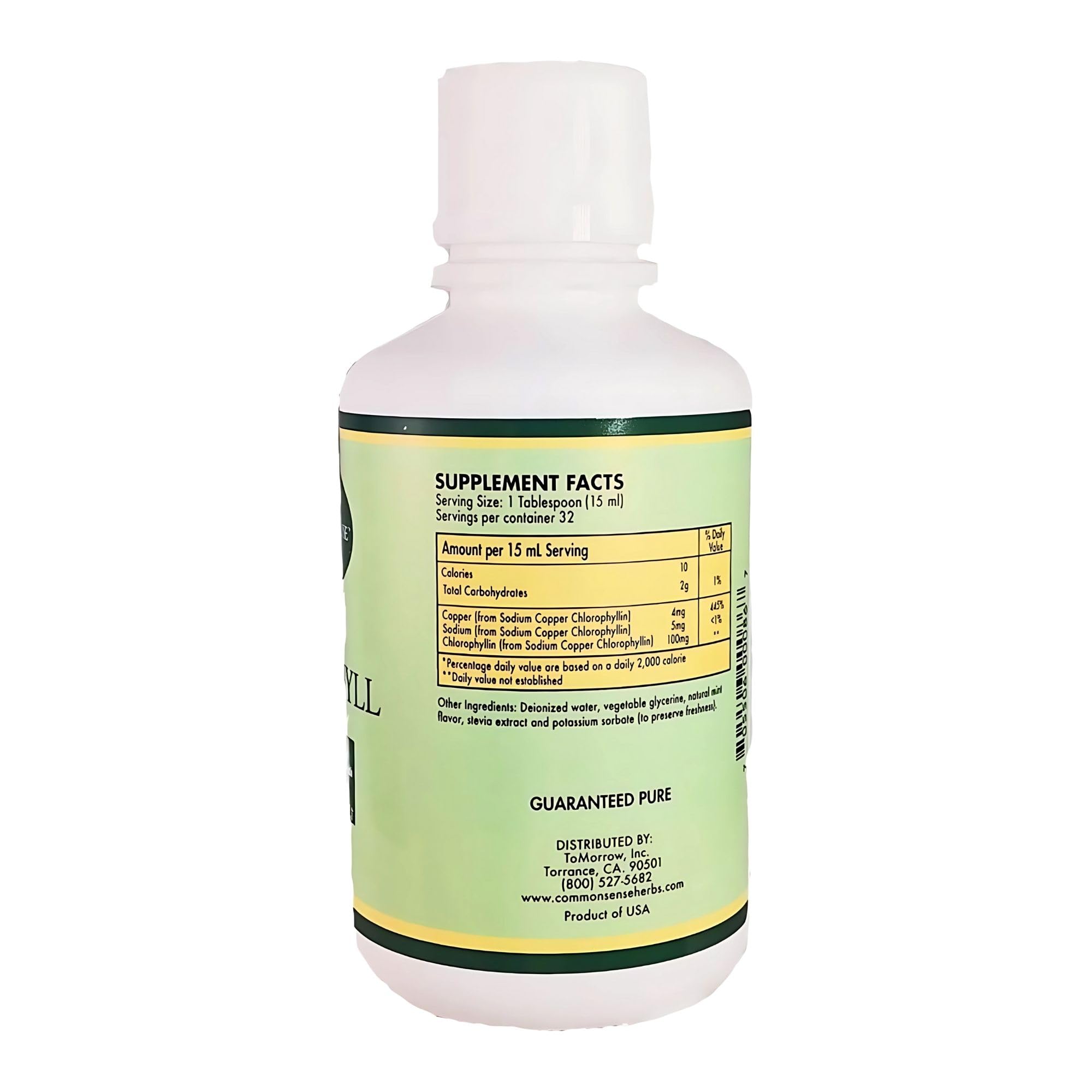 chlorophyll drops for detox support